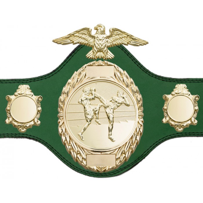 THAI BOXING CHAMPIONSHIP BELT-PLT288/G/TBOG-4 COLOURS